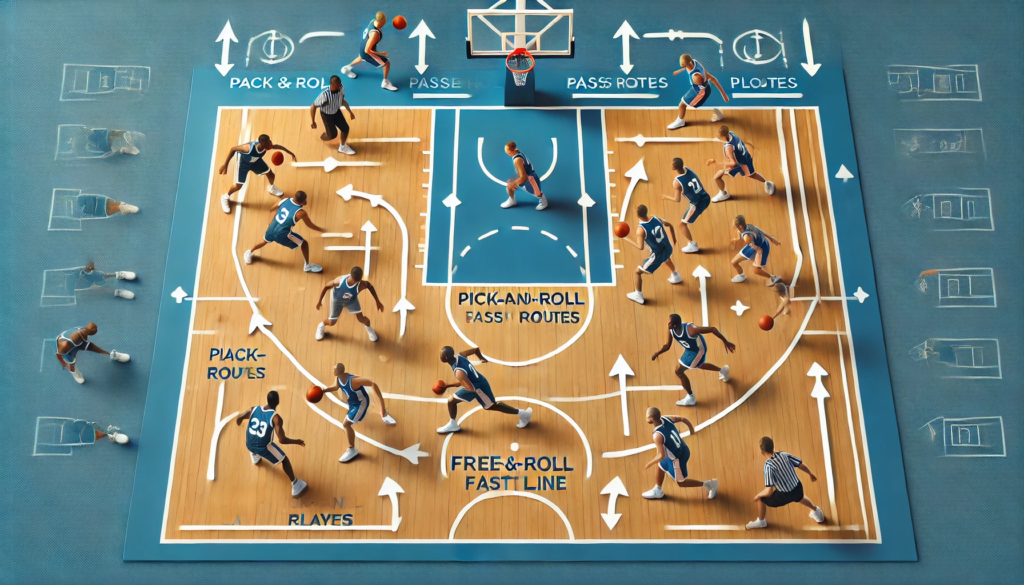 Basketball Offensive Strategies: Basic Plays and Movements to Create ...